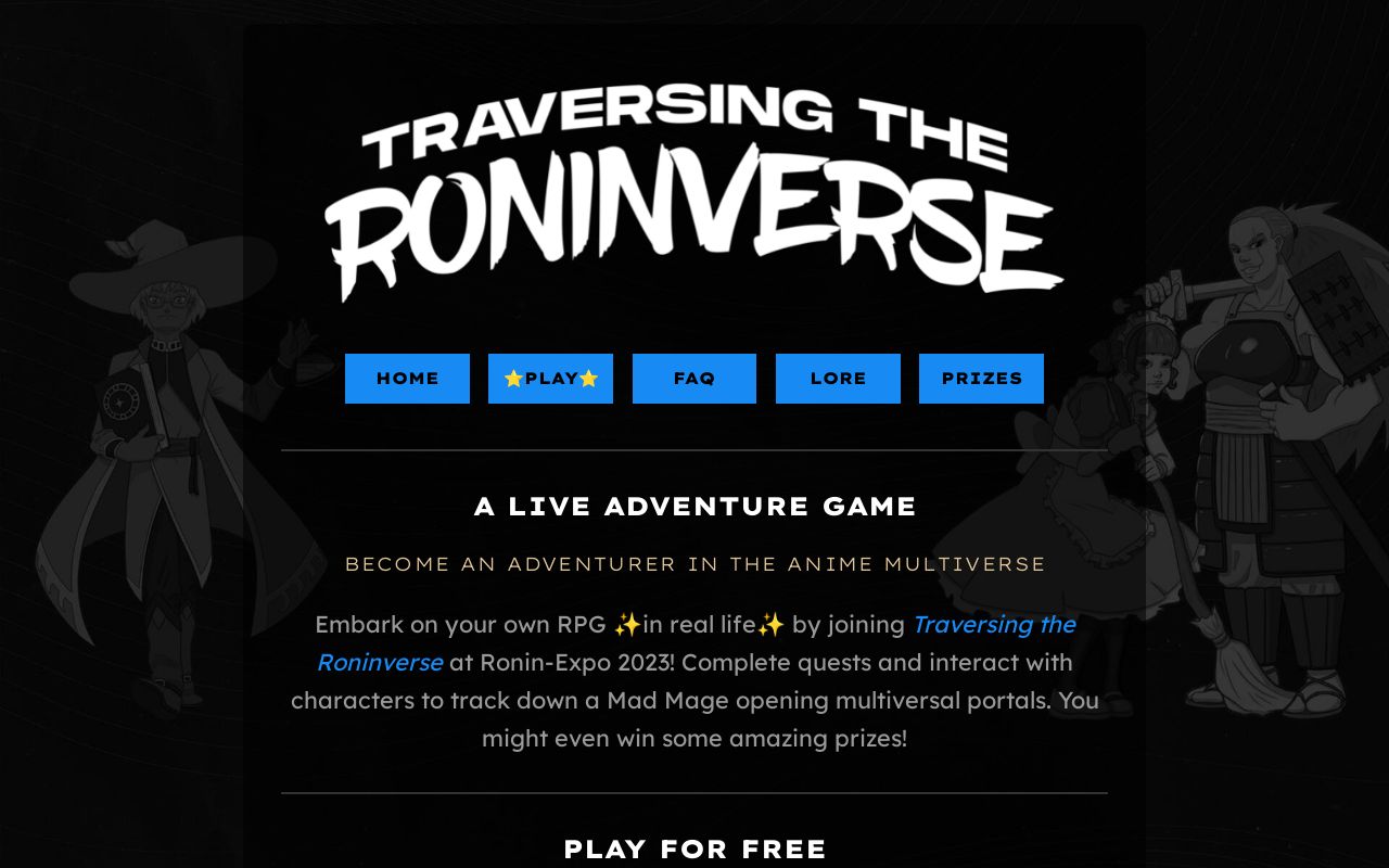 Traversing the Roninverse